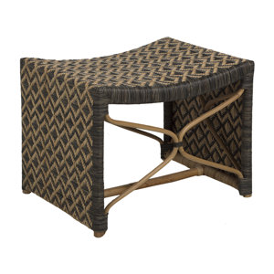 Gabby Bennet Rattan Accent Stool | Perigold